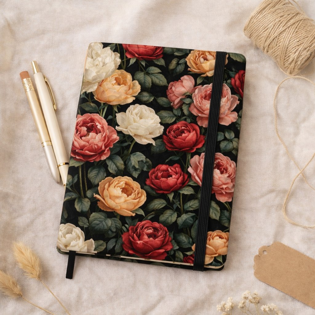 Tudor Court Botanica Seamless Pattern – Starlit Print Studio POD