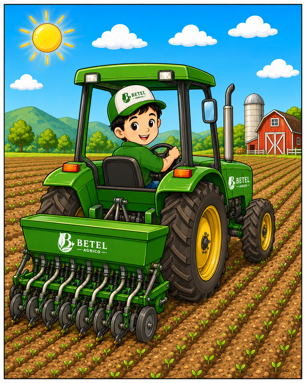 My Farm Adventures – A Coloring Book for Little Farmers – Starlit Print ...